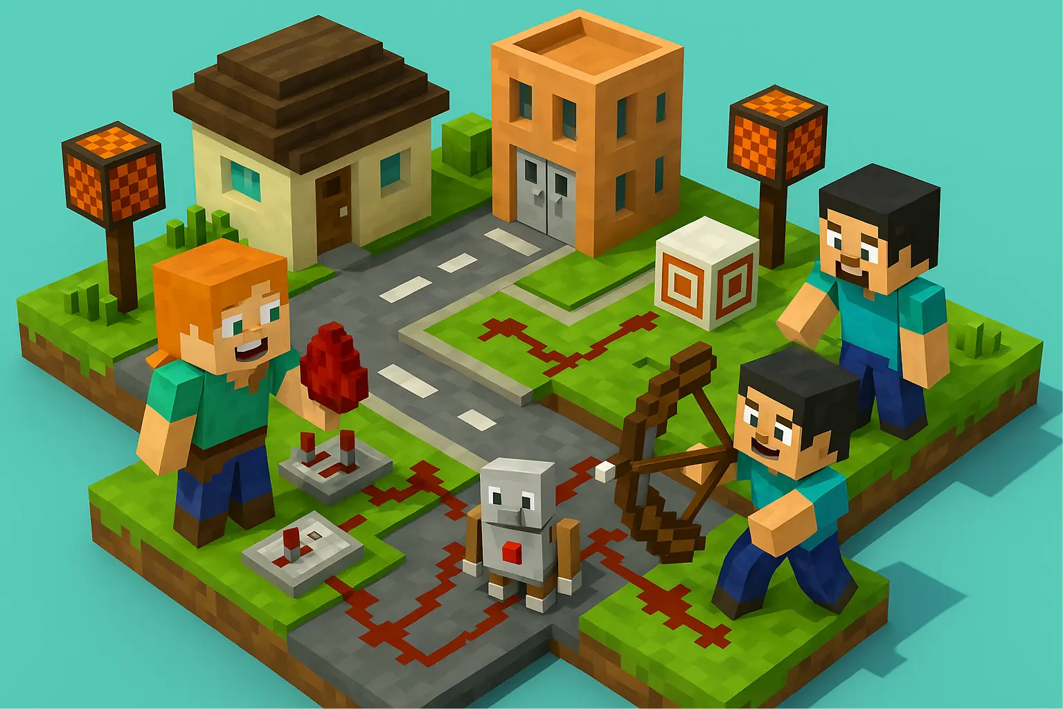 Minecraft – Redstone – Robo Studio